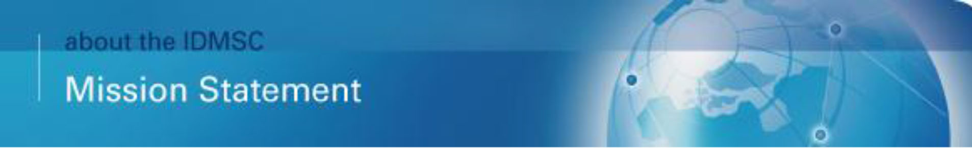 Mission Statement – IDMSC